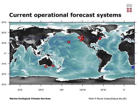 Mark R Marine Ecological Climate Services Forecasting Biology At End