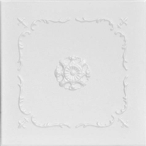 Glue Up Surface Mount Ceiling Tiles The Home Depot