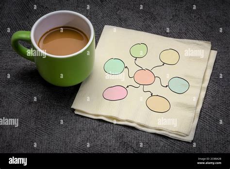 Blank Flowchart Mind Map Network Hi Res Stock Photography And Images