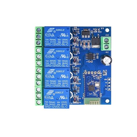 arduino clone 4 csatornás relémodul bluetooth jdy 31 12v emag hu