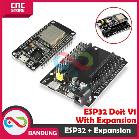 promo esp32 doit wifi bluetooth iot with expansion i o base plate