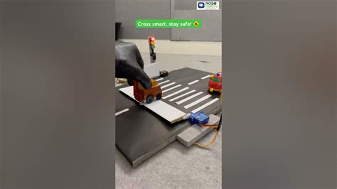 diy safe zebra crossing using arduino roboarmy arduinoproject scienceproject roadsafety
