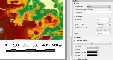 Style Custom Scalebar With Half Segments In Qgis Geographic