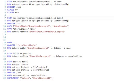 Net Core Docker Image In Release Pipeline Azure Devops Failed With