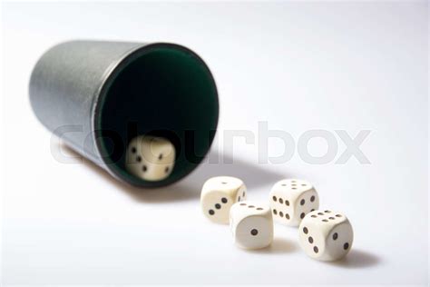 Kniffel | Stock Bild | Colourbox