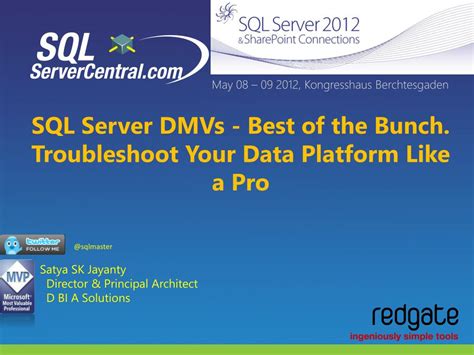 Ppt Sql Server Dmvs Troubleshoot Data Platform Like A Pro Powerpoint