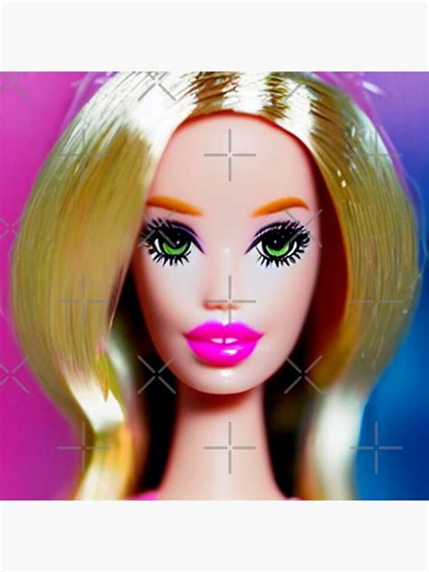 Barbie Big Lips Sticker For Sale By Barbie777 Redbubble