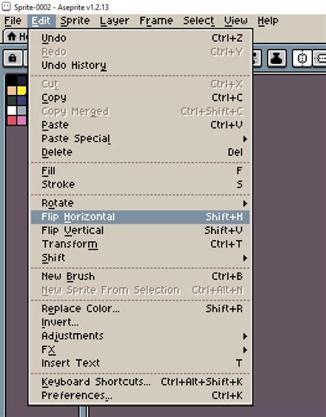 Aseprite Flip Blwest