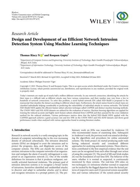 Base Paper Pdf Machine Learning Support Vector Machine