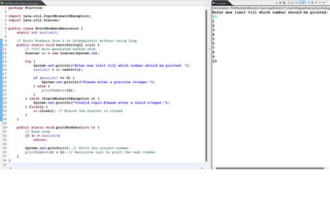 Bhagyashree Sahu On Linkedin Printing Numbers Using Recursion In Java