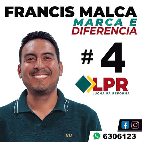 Francis Malca Partido Lpr