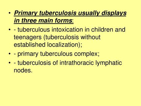 Ppt Primary Tuberculosis Powerpoint Presentation Free Download Id4070372