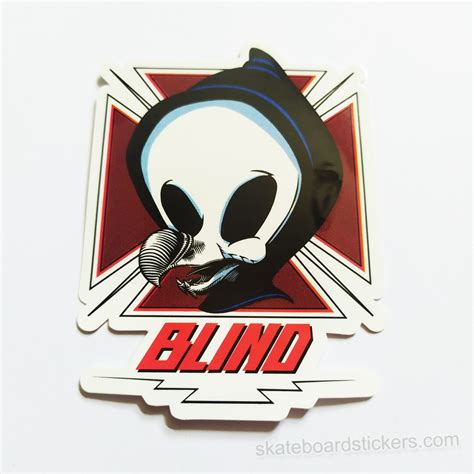Blind Skateboards Birdman Sticker Official Skateboard Decal Etsy