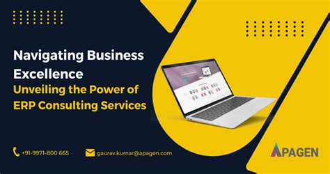 Navigating Business Excellence Unveiling The Power Of Erp Consulting Services