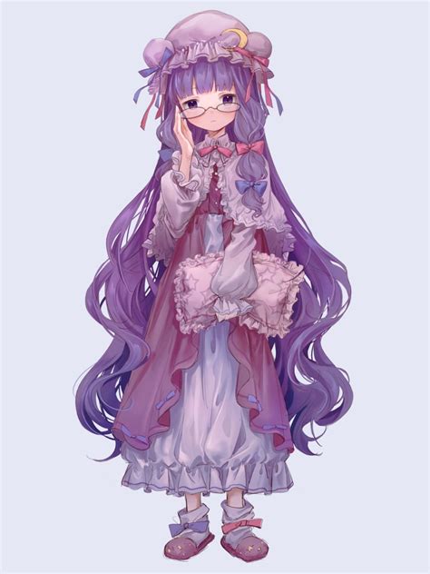 Patchouli Knowledge Touhou Drawn By 80isiiii Danbooru