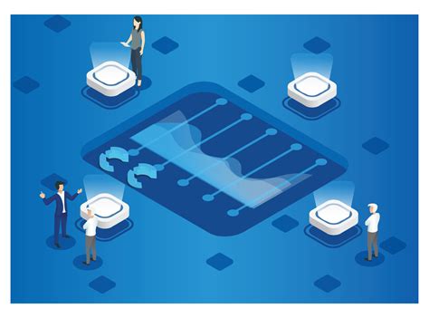 Modern Isometric Data Analysis Illustration Web Banners Suitable For Diagrams Infographics