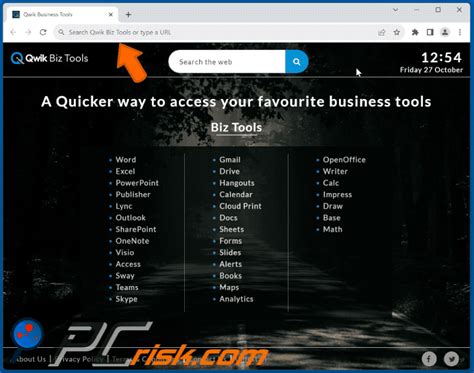 qwik biz tools browser hijacker simple removal instructions search