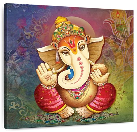 Blessings From Ganesh Wall Art Digital Art