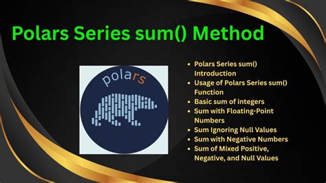 Polars Series Sum Method With Examples Spark By Examples