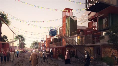 Shipping Container Micro Housing Proposed For City Of The Dead In Cairo