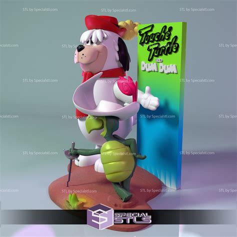 Touche Turtle And Dum Dum 3d Model Specialstl