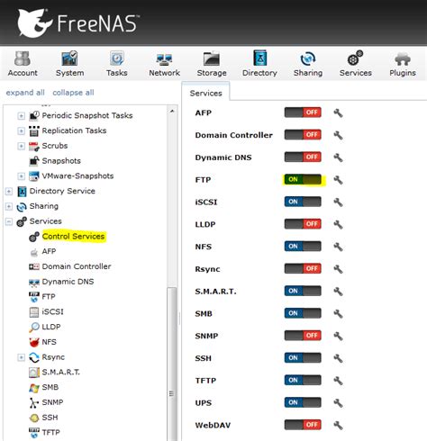 Using Freenas For Nsx Ftp Backups Vswitchzero