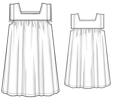 Denim Sarafan Sewing Pattern 5831