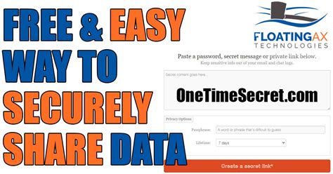 Free Easy And Secure Share Passwords And Private Data Encrypted