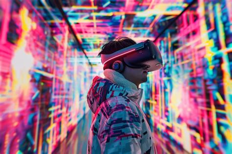 Premium Photo Construct A Digital Tapestry With A Pattern Of Vir