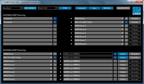 RƎLAY VSC Virtual Sound Card LAWO RƎLAY VSC Virtual Sound Card LAWO
