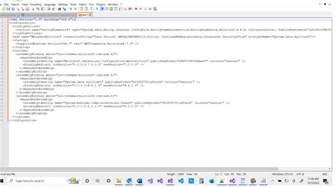 Console Core 31 Gives This Error Unrecognized Configuration Section