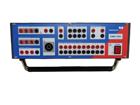 Omicron Cmc 356 Rpm Test Equipment Solutions Inc