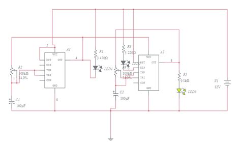 Traffic Light Multisim Live