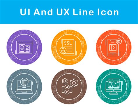 ui and ux vector icon set 20730456 vector art at vecteezy