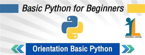 Basic Python for Beginners สถาบนนวตกรรมการเรยนร ม มหดล