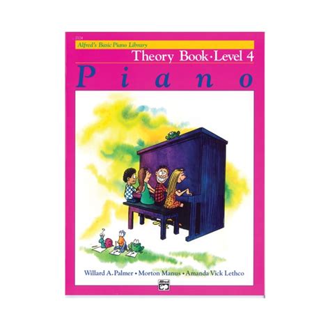 Alfreds Basic Piano Library Theory Book Level 4 Explore The Art Of