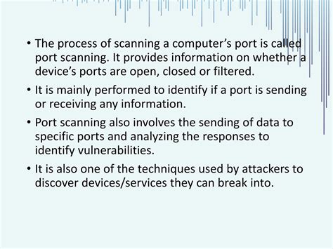 nmap project presentation unlocking network secrets mastering port