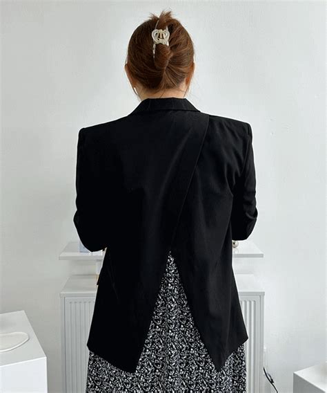 재진행 🍁가을신상🍁 하객룩 가을옷 빅사이즈 루즈핏 오버핏 뒷트임 와이보이 자켓 에이블리