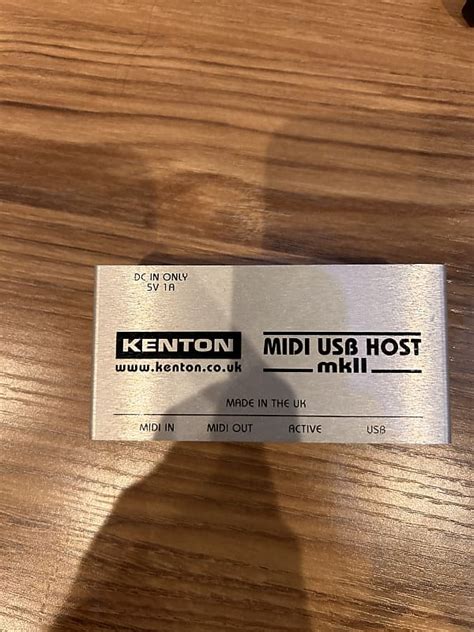 Kenton Midi Usb Host Mk2 2010s Silver Reverb Uk