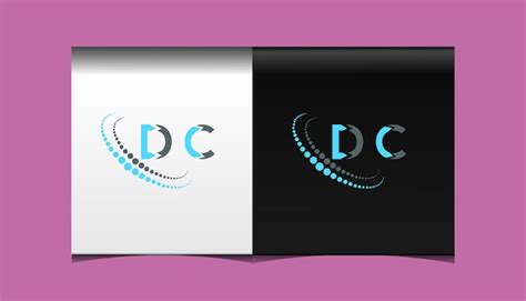 Dc Initial Modern Logo Design Vector Icon Template Premium Vector