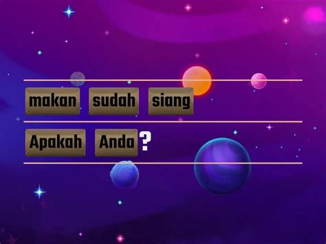 Compose Interrogative Sentences Menyusun Kalimat Tanya Unjumble