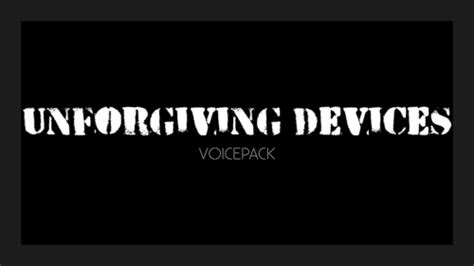 Unforgiving Devices V2 1 Voicepack Other Loverslab