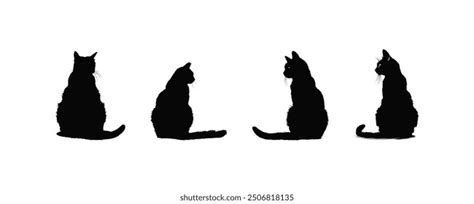 2957 Cat Side Profile Stock Vectors And Vector Art Shutterstock