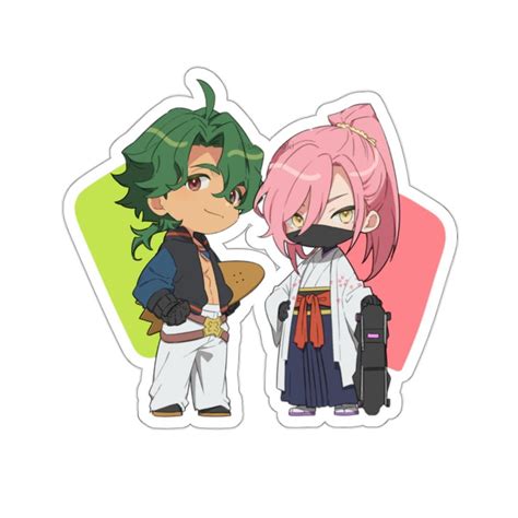 Sk8 The Infinity Kawaii Chibi Joe And Cherry Blossom Matchablossom
