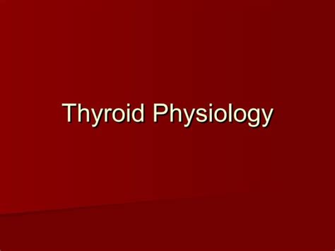 Thyroid Benign Slides Ppt