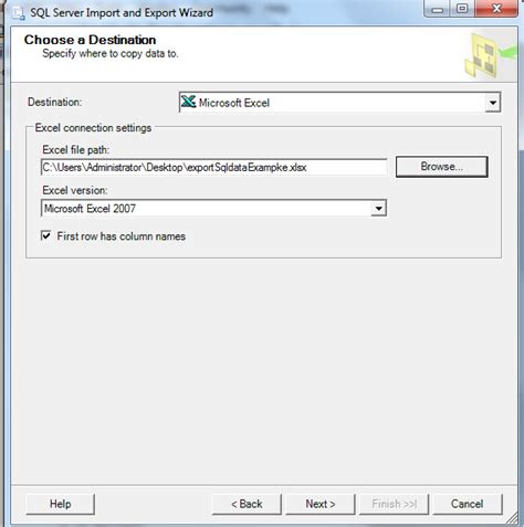 Export Sql Table Data In Excel