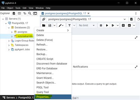 How To Rename A Database In Pgadmin 4