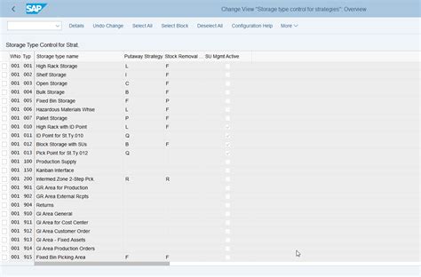 Sap Wm Storage Bin Type Search Sap Training And Coaching