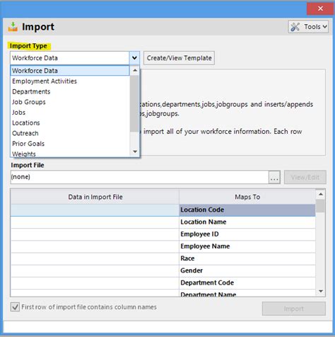 Format Import Workforce Data The Complete AAP Training Manual 1