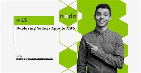 Deepak Radhakrishnan On Linkedin Deploying Nodejs Apps To Aws